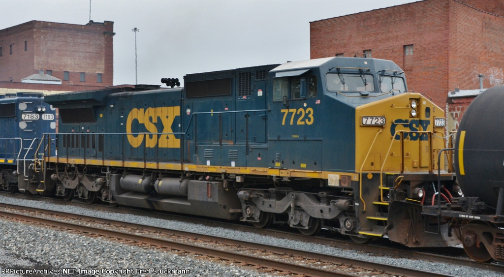 CSX 7723 adds it's power to the mix.